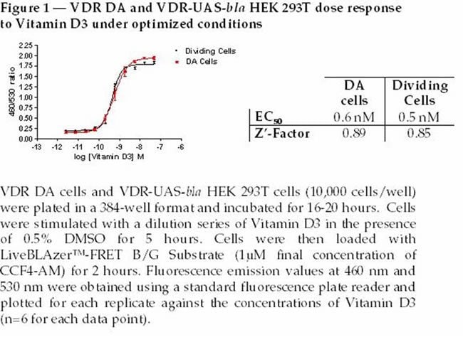 GeneBLAzer™ VDR DA 检测试剂盒