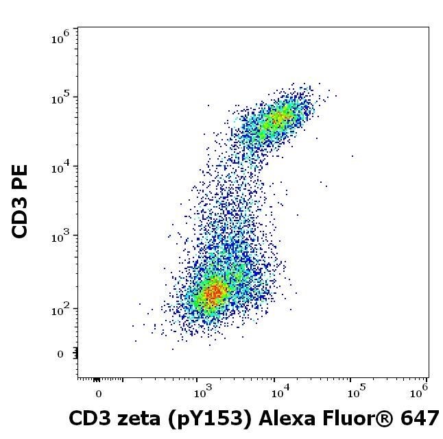 Phospho-CD247 (CD3 zeta) (Lys153) Antibody, Alexa Fluor™ 647 (MA5-38683)